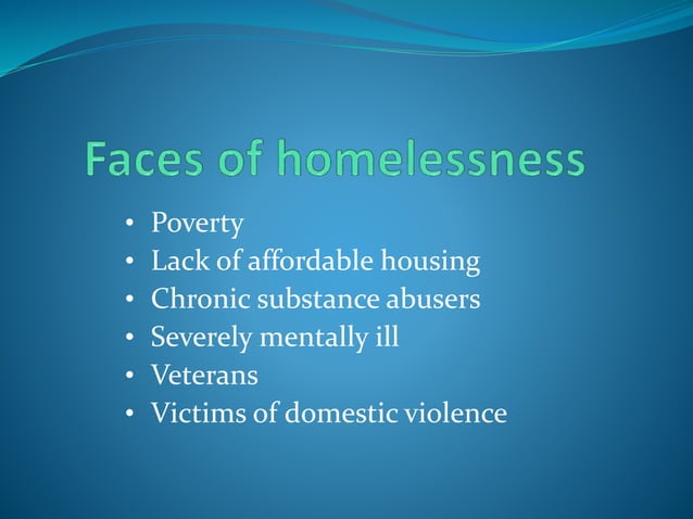 Homelessness in portland powerpoint | PPTX