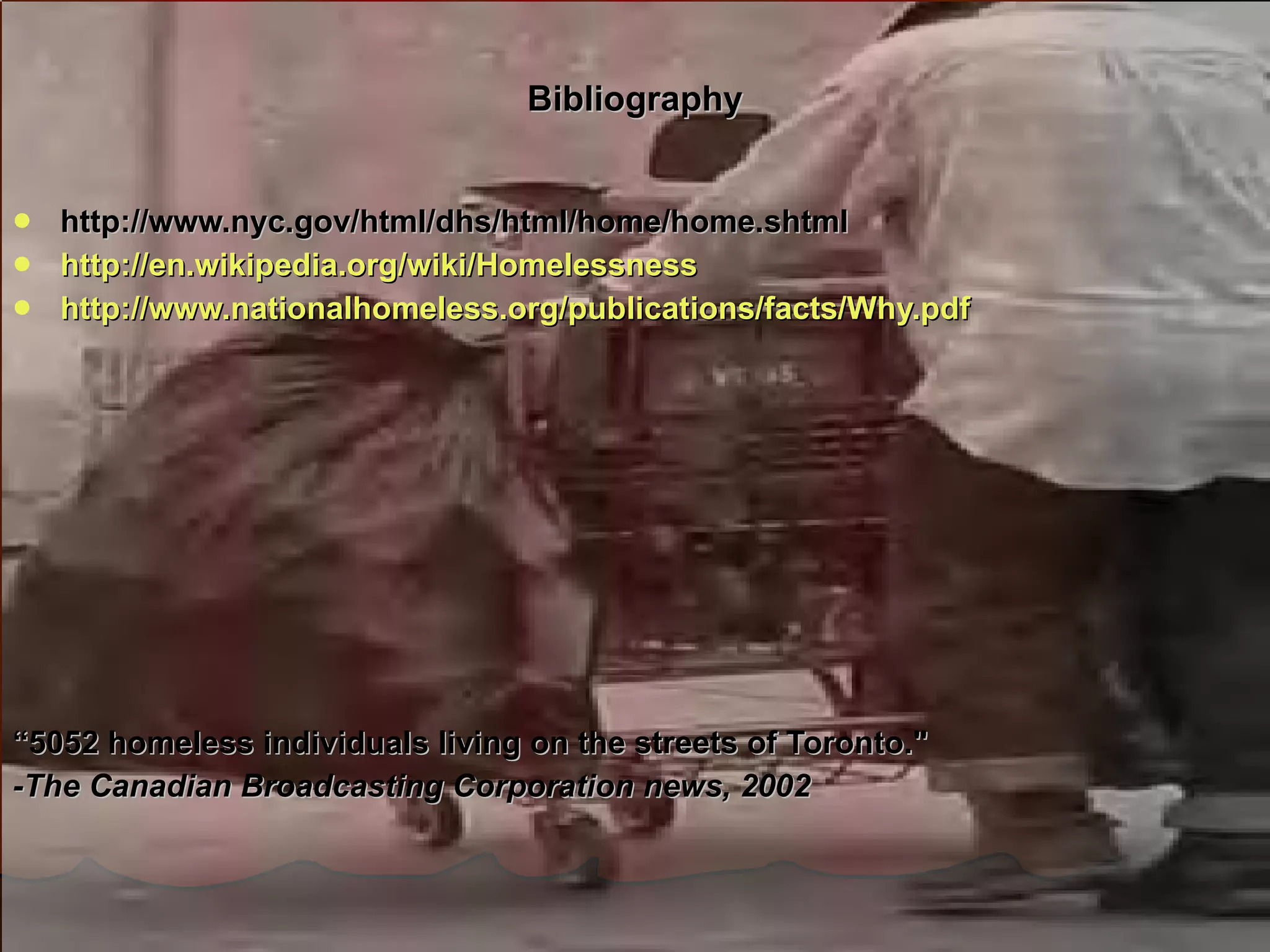 Homelessness In Urban Cities Final | PPT