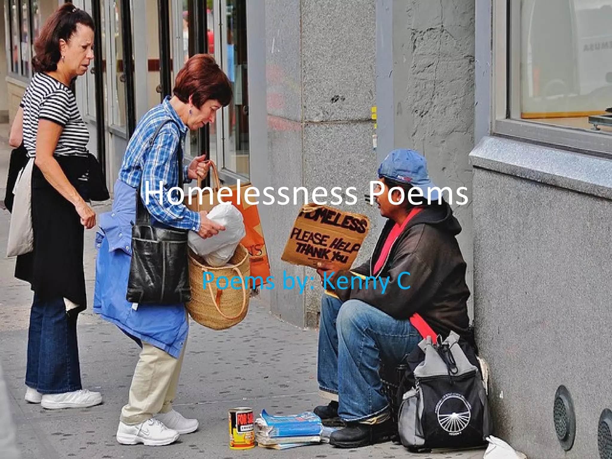 Homelessness poems | PPT