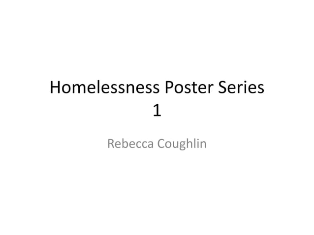Homelessness posters | PPT