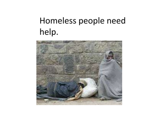 Homelessness powerpoint | PPTX