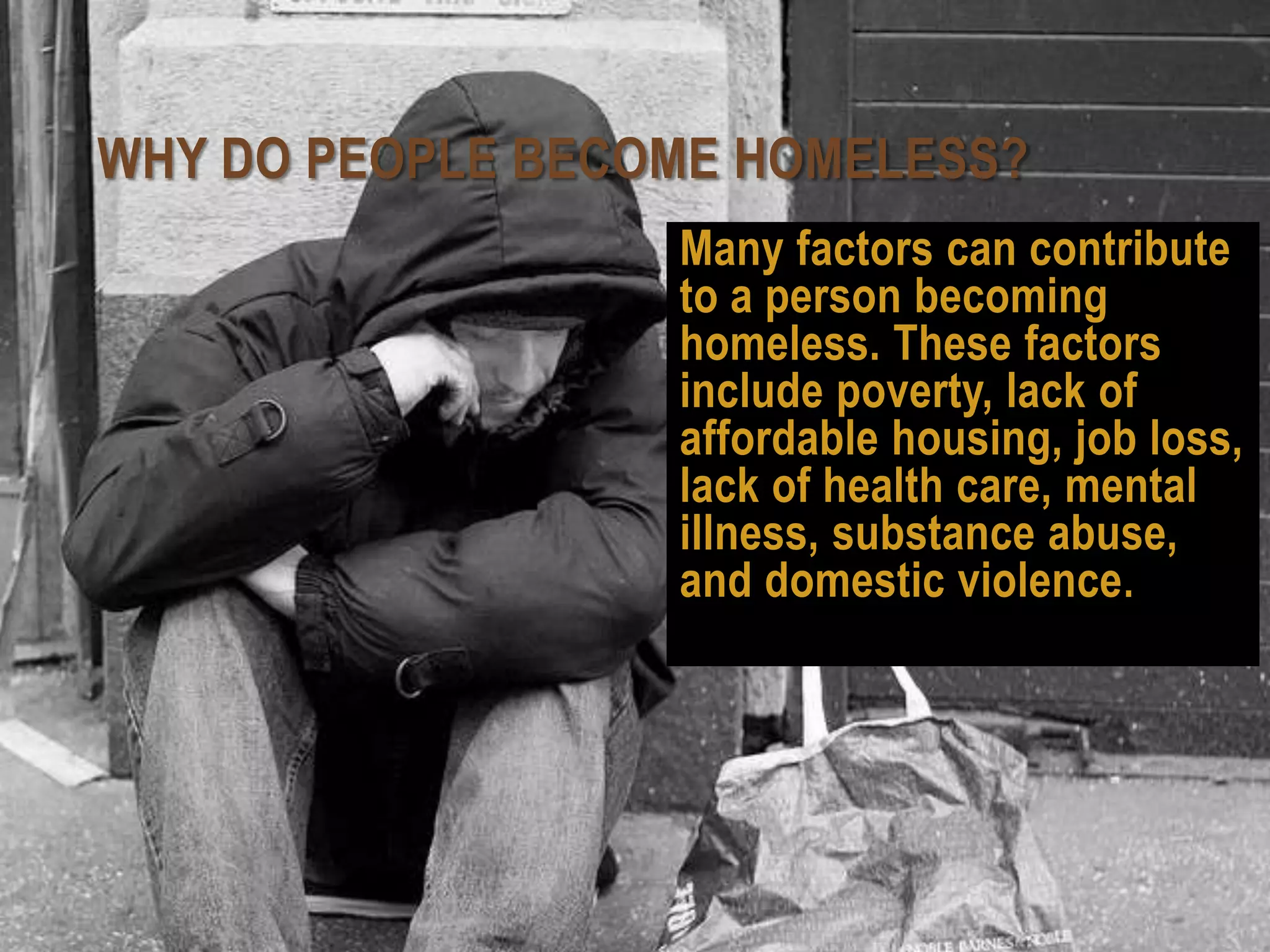 Homelessness power point global issue | PPTX