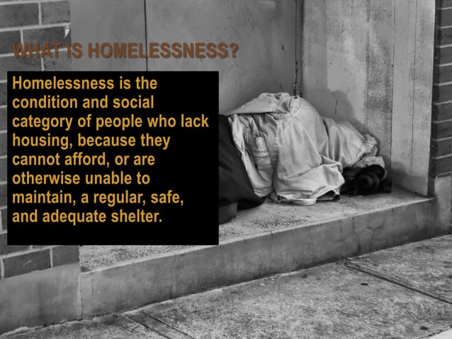 Homelessness power point global issue | PPTX | Substance Abuse ...