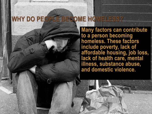 Homelessness power point global issue | PPTX | Substance Abuse ...