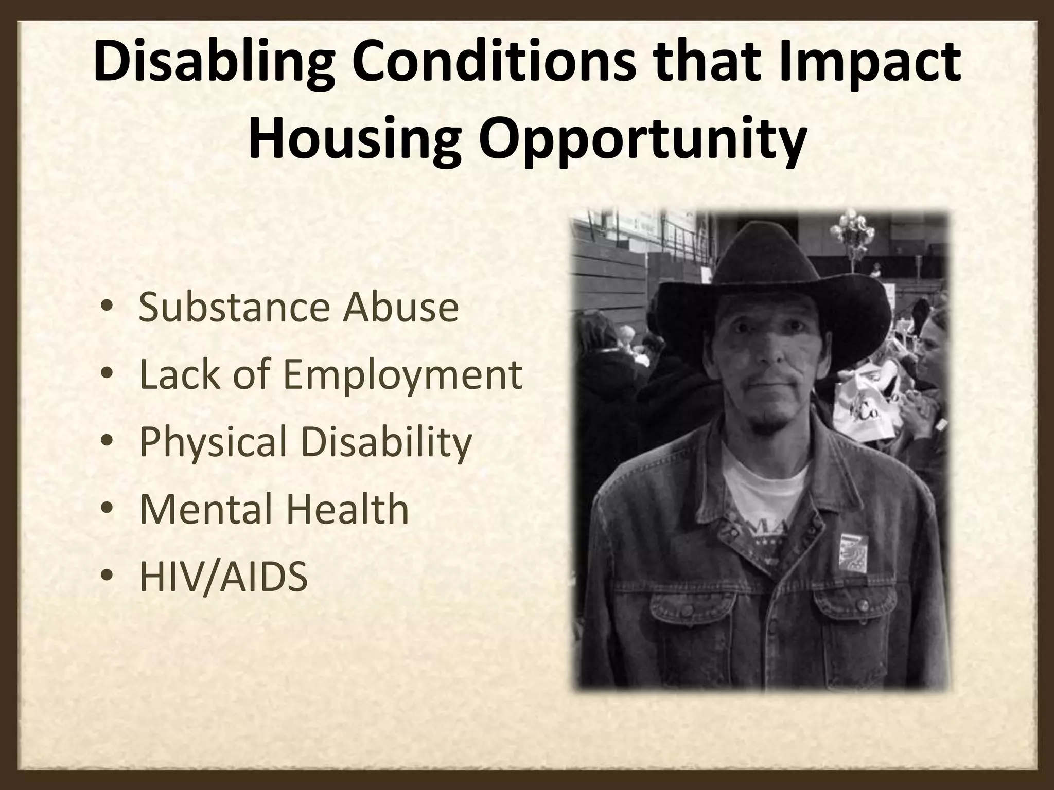 Faces of Homelessness Presentation | PPTX