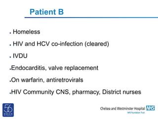 Homeless Sexual Health and Blood Borne Virus Outreach service | PPTX