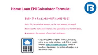 home loan EMI Calculator | PDF