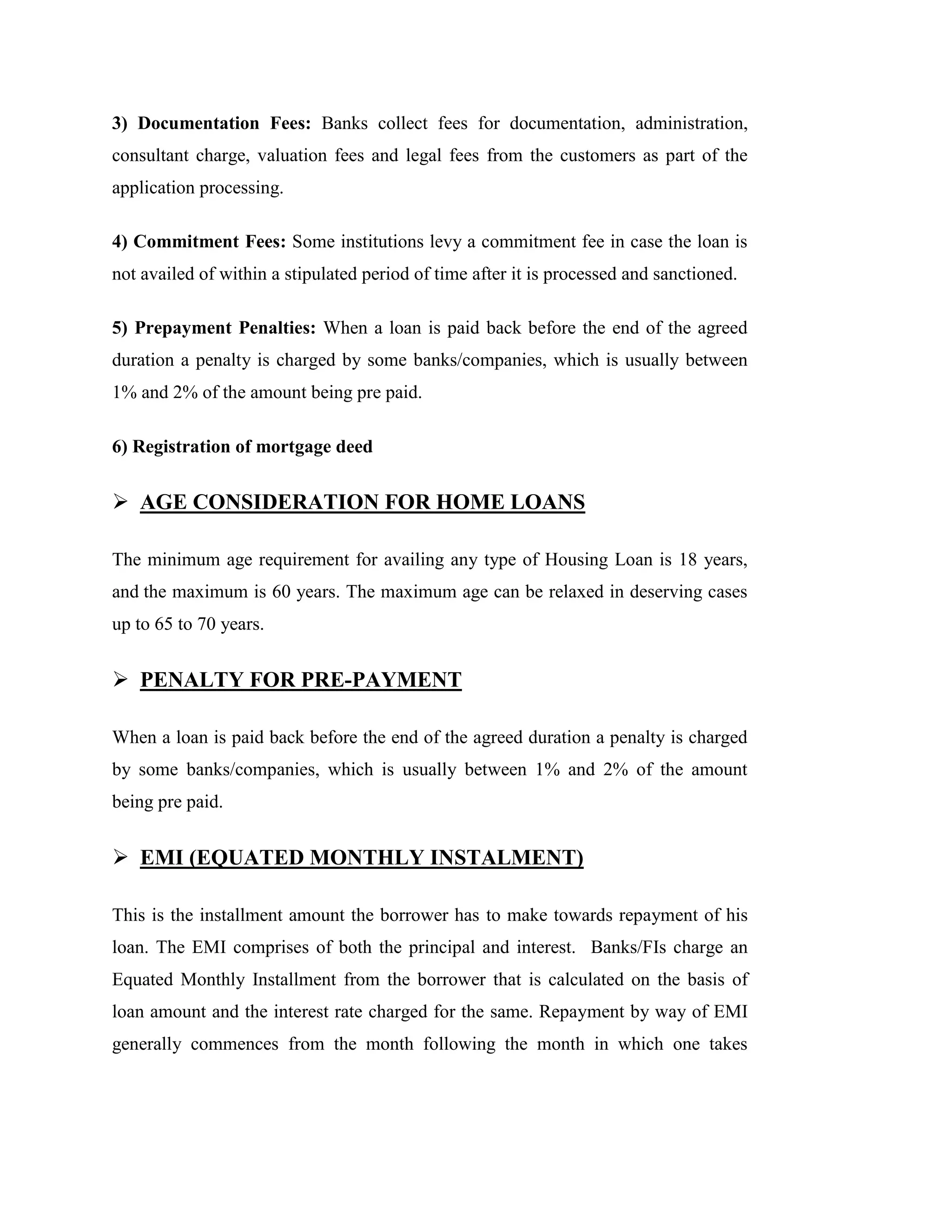 Home Loan Project black book | PDF