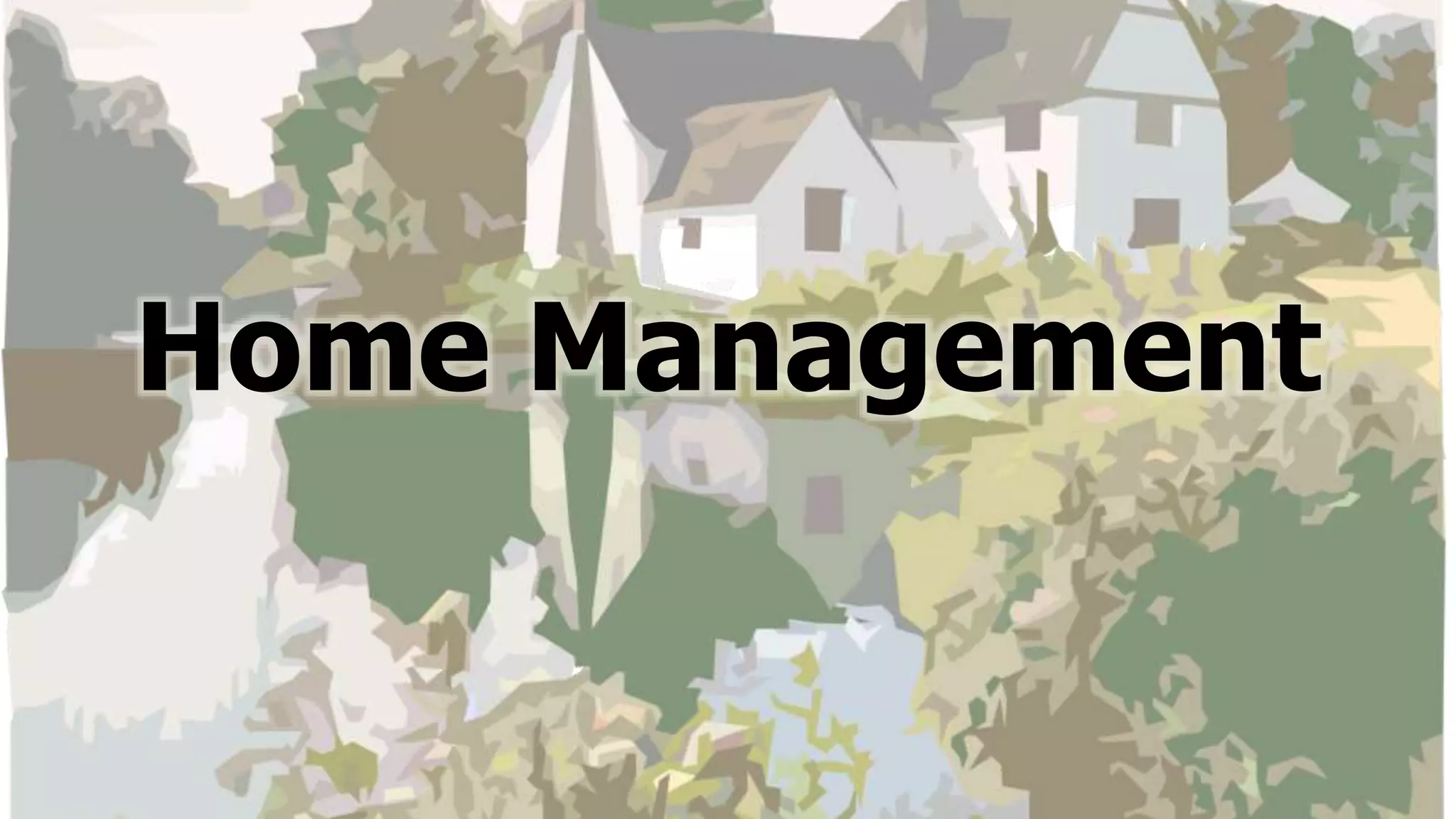 Home Management - EPP/HE 6 3rd Quarter | PPTX