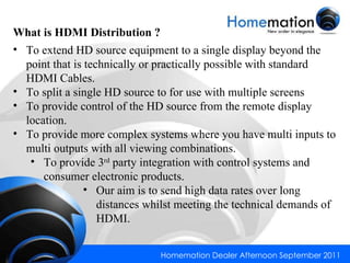 Homemation - HDMI & HDBaseT™ | PPT | Home Entertainment Systems ...