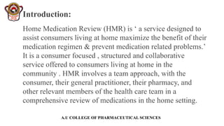 Home Medication Program And Health Management. | PPTX