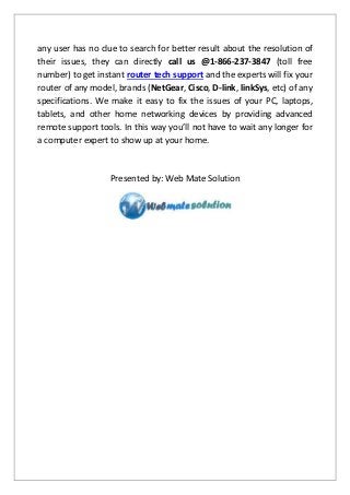 Home Network Support