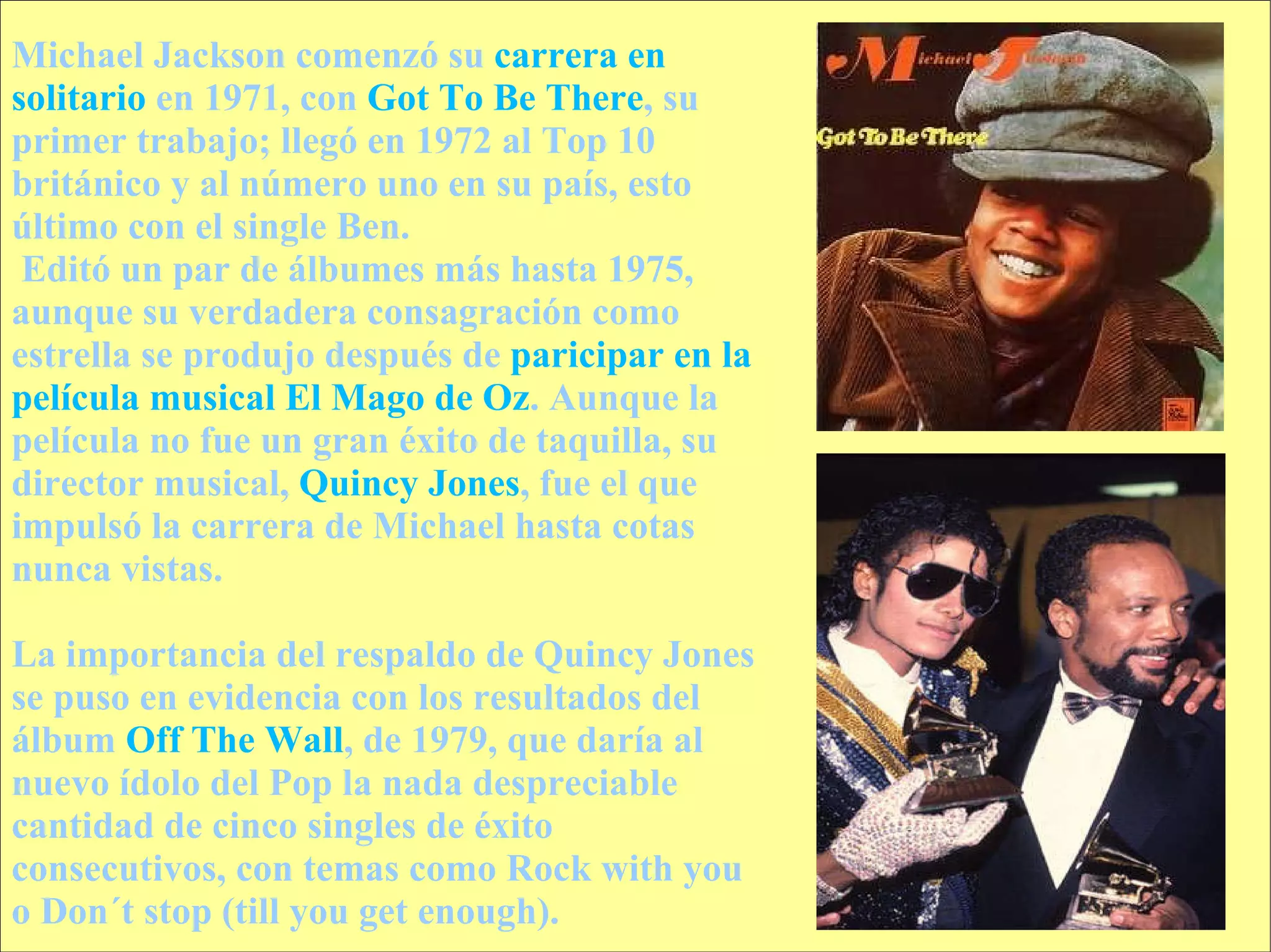 La vida de Michael Jackson | PPT