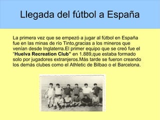 El fútbol en España | ODP | Soccer | Sports