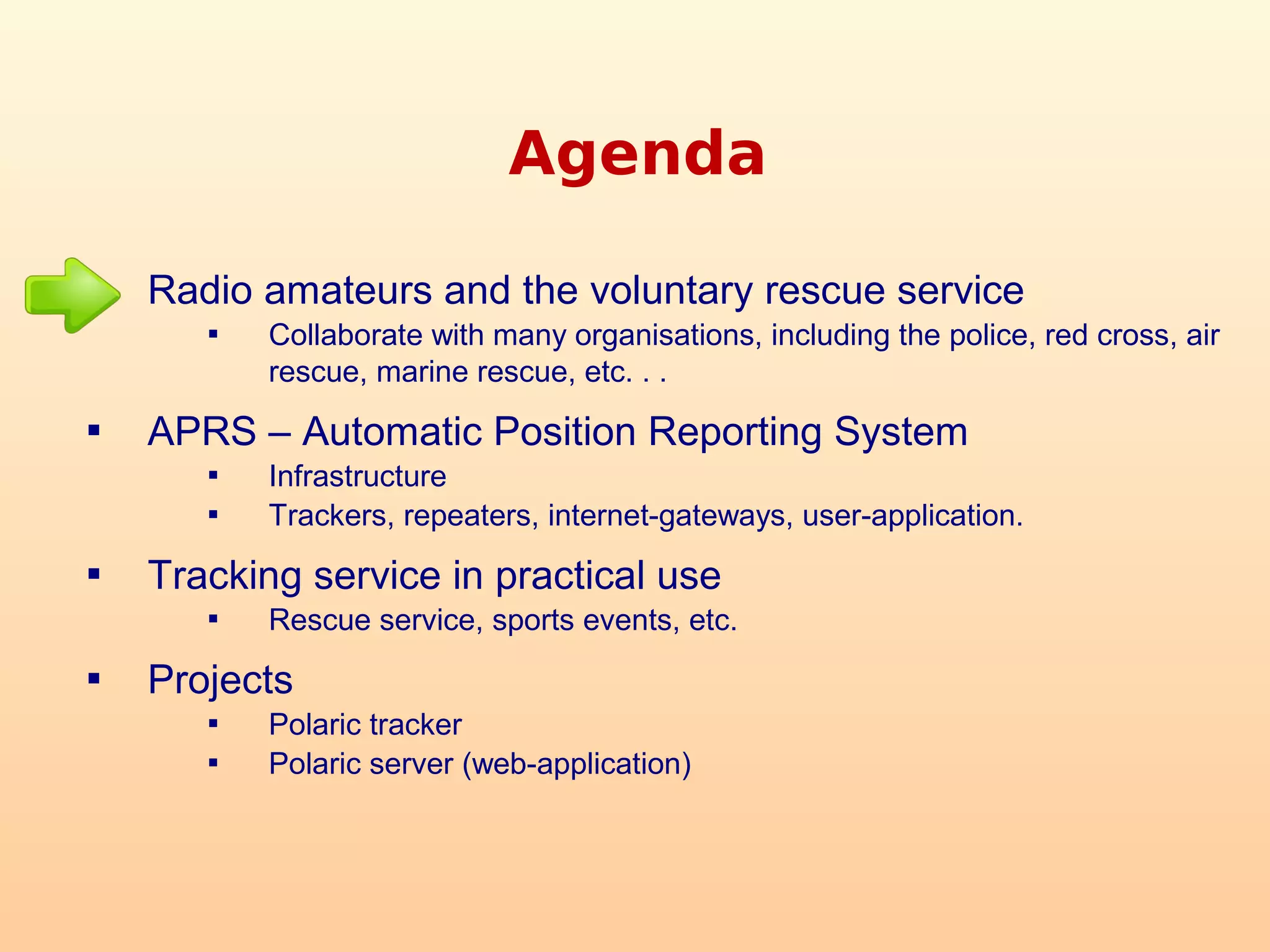 APRS - the amateur radio tracking system | PDF