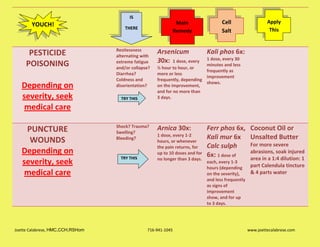 Homeopathic flow-first-aid-charts | PDF