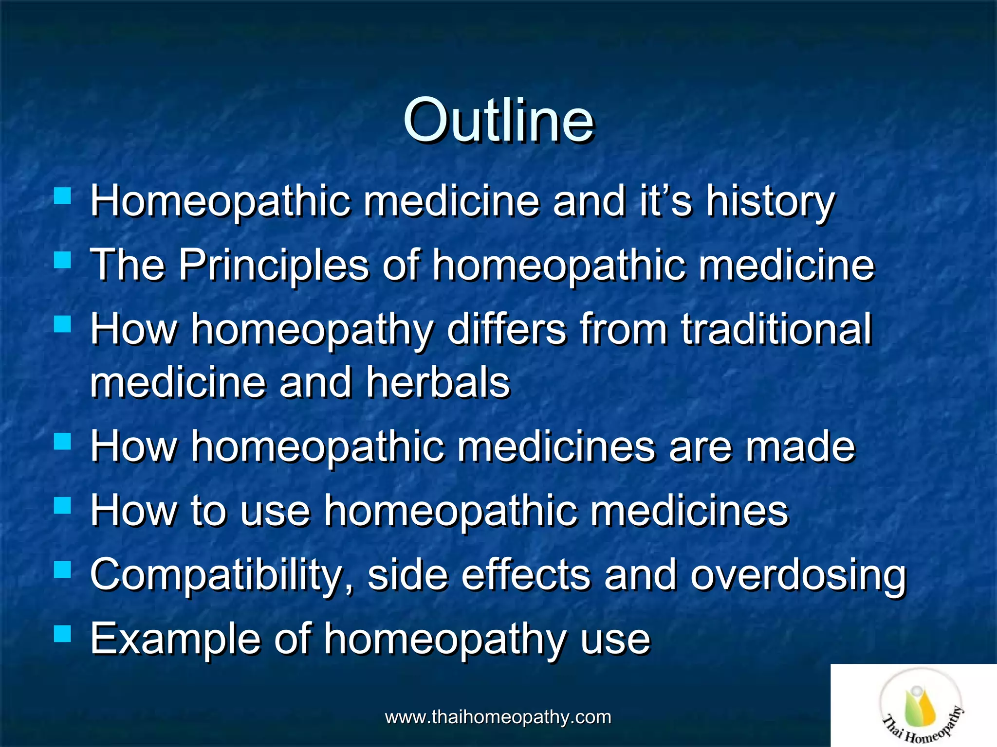 HOMEOPATHIC MEDICINE | PPT