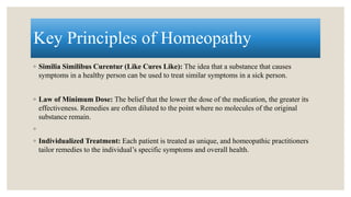 Homeopathy and it's application in veterinary medicine | PPTX