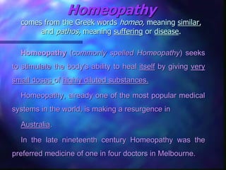 Homeopathic system.siam (pdf file) | PPT