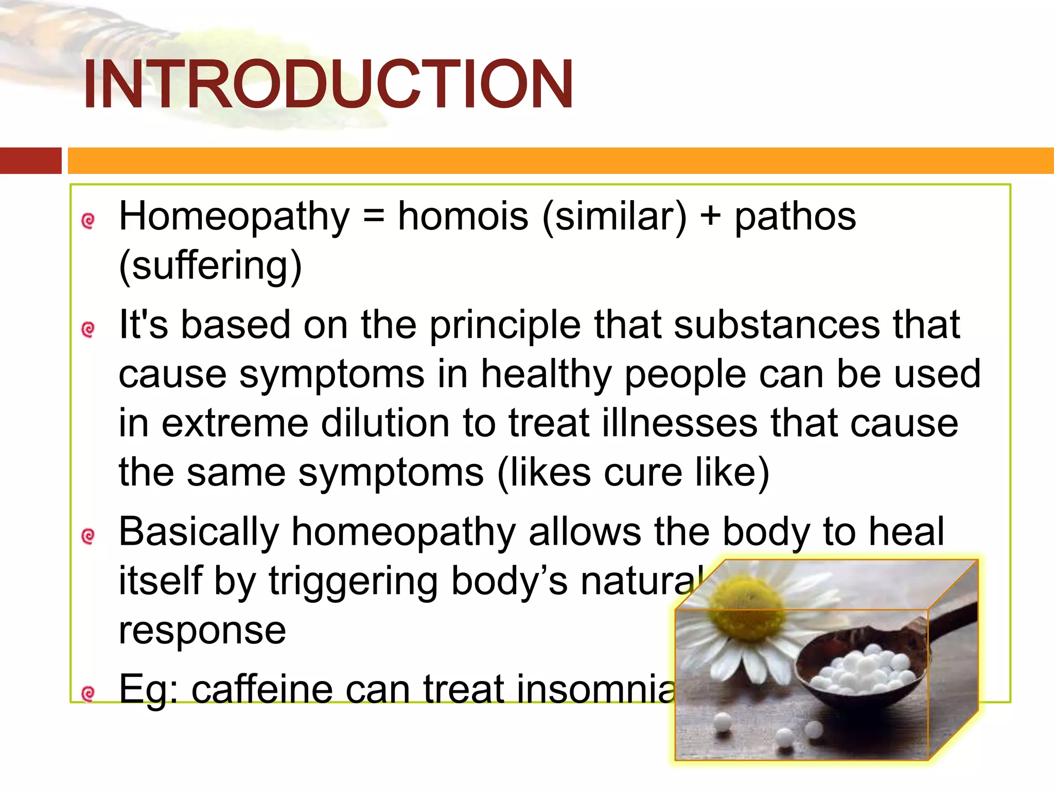 Homeopathy | PPTX