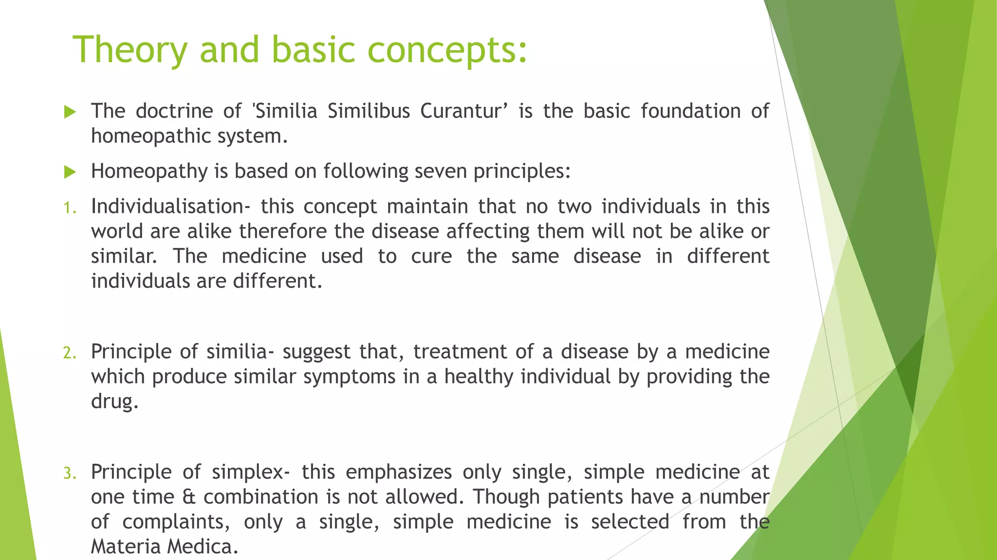 Homeopathic system of medicine | PPTX