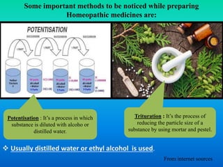 HOMEOPATHY AND ITS COMMON METHOD TO PREPARE | PPTX
