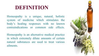 Homeopathy | PPT