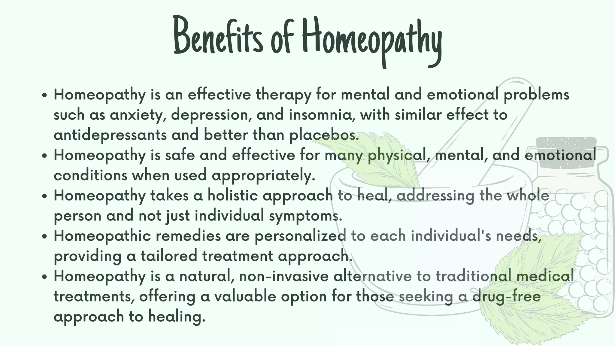 Homeopathy and Mental Health Disorders | Solh Wellness | PDF