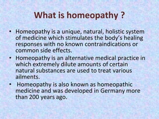 Homeopathy- System of Medicine | PDF