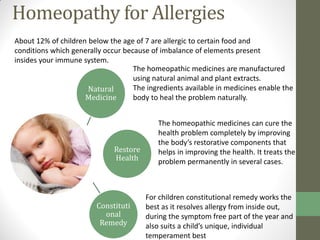 Homeopathy for Children | PDF
