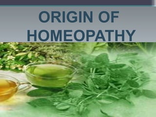 Homeopathy medicine | PPTX