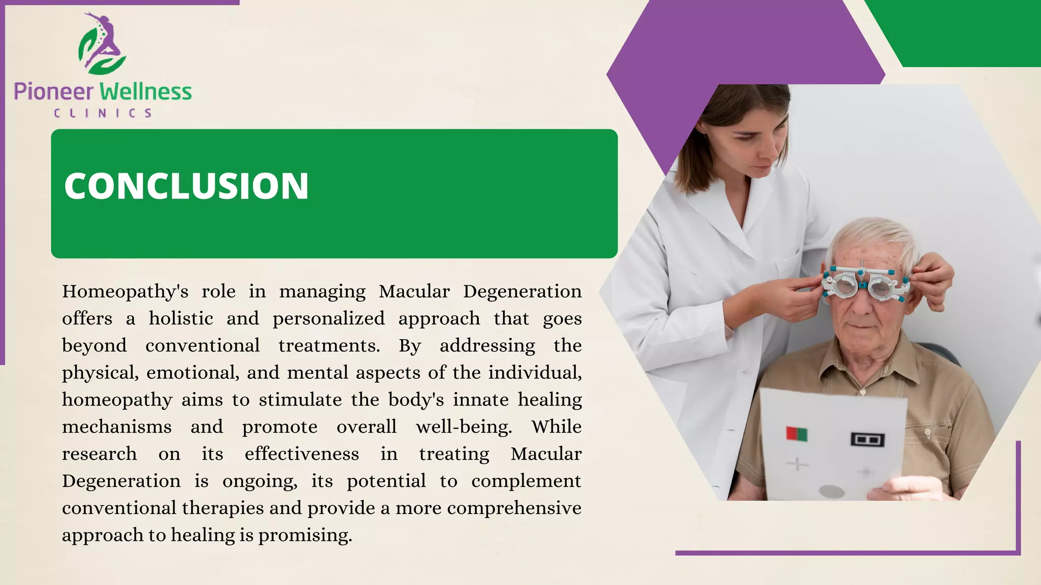 Homeopathy's Role in Macular Degeneration: A Visionary Approach to ...