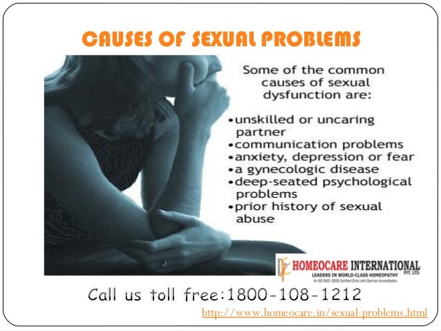 Homeopathy Treatment For Sexual Problems 