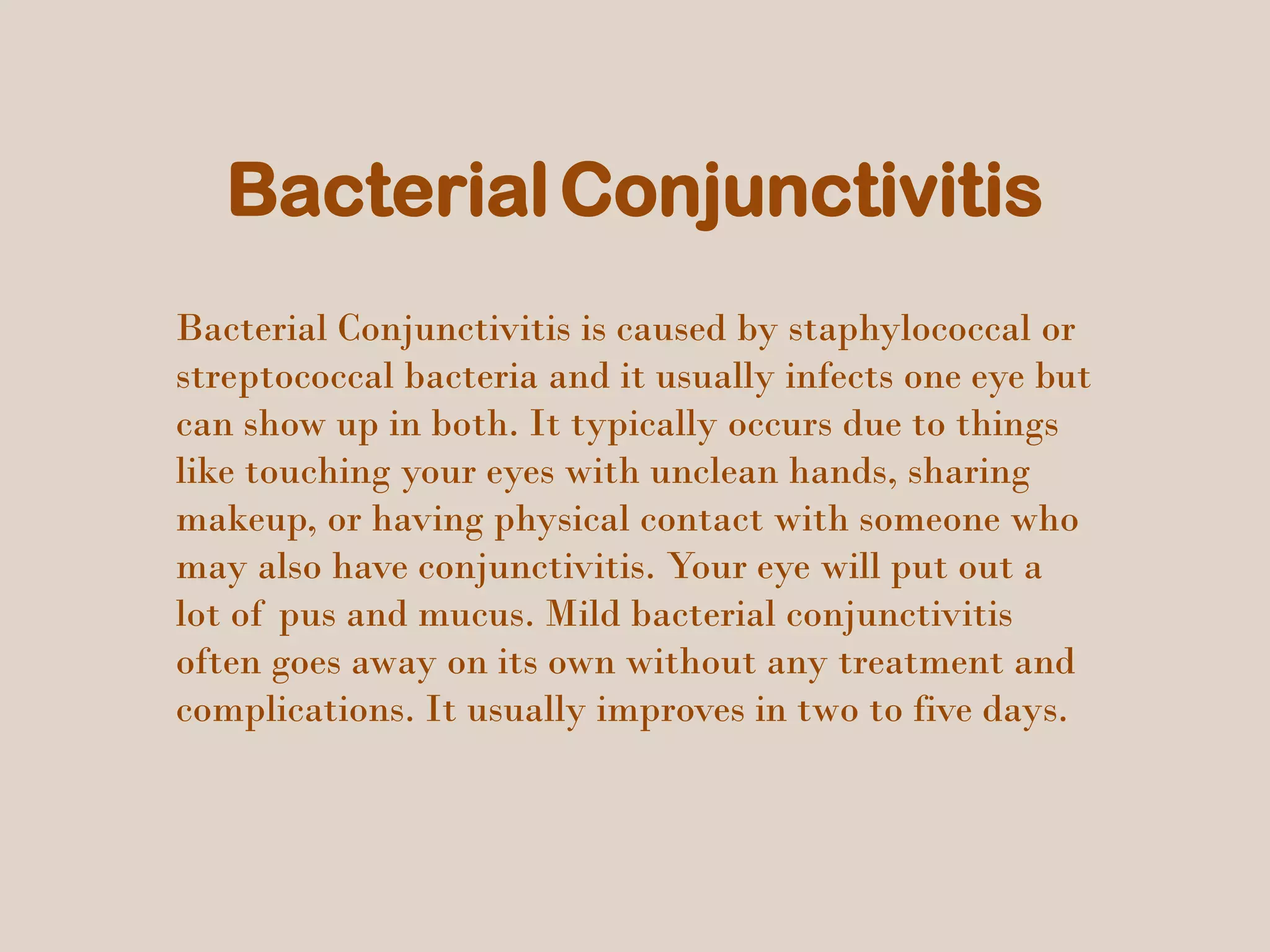 Conjunctivitis- Prevention Tips and Treatments | PPT