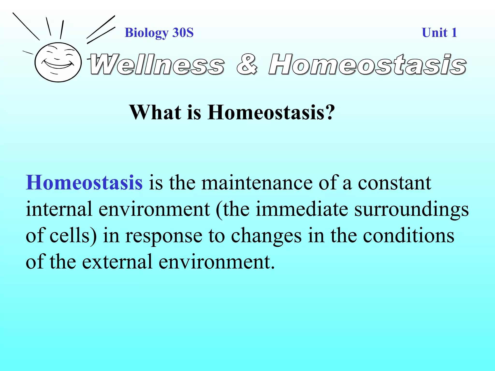 Homeostasis | PPT