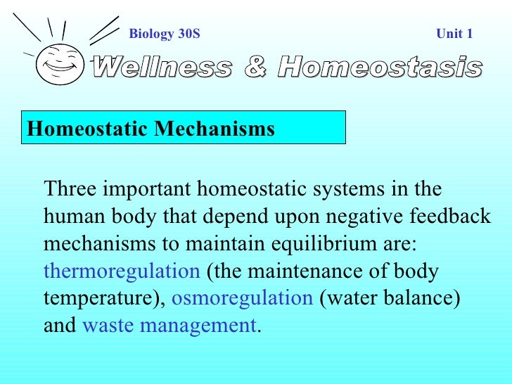 Homeostasis