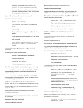 Homeostasis | DOC | Reptiles | Pets