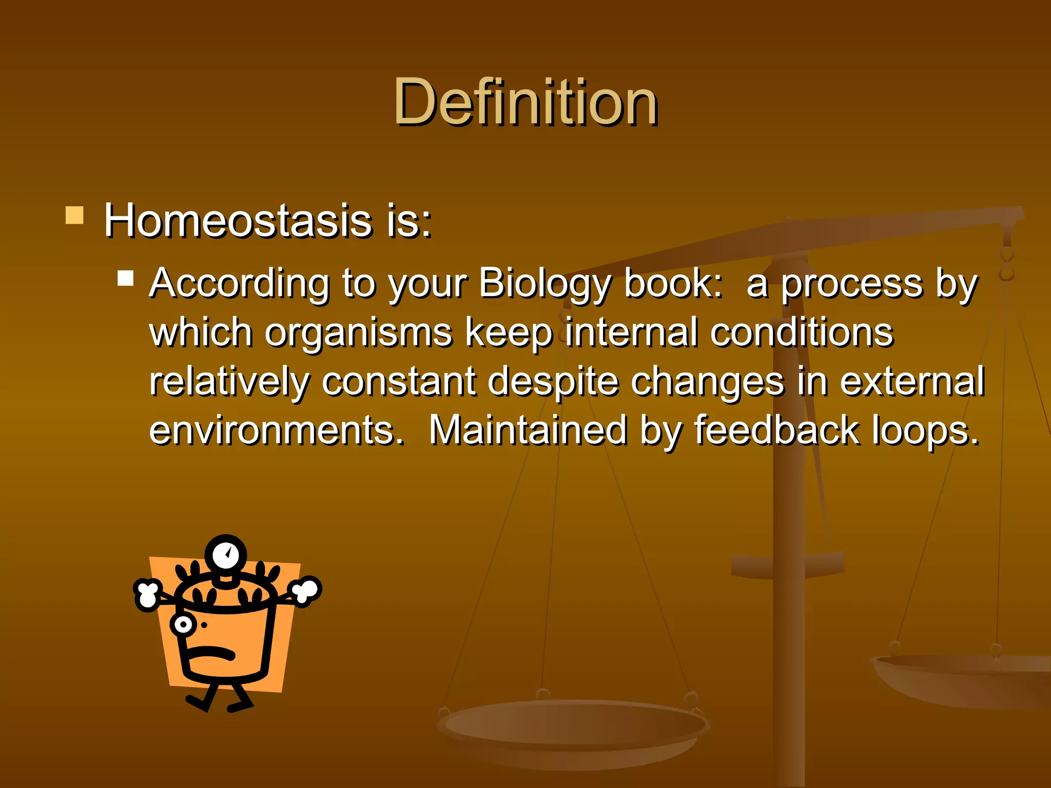 Physiology & Homeostasis | PPT