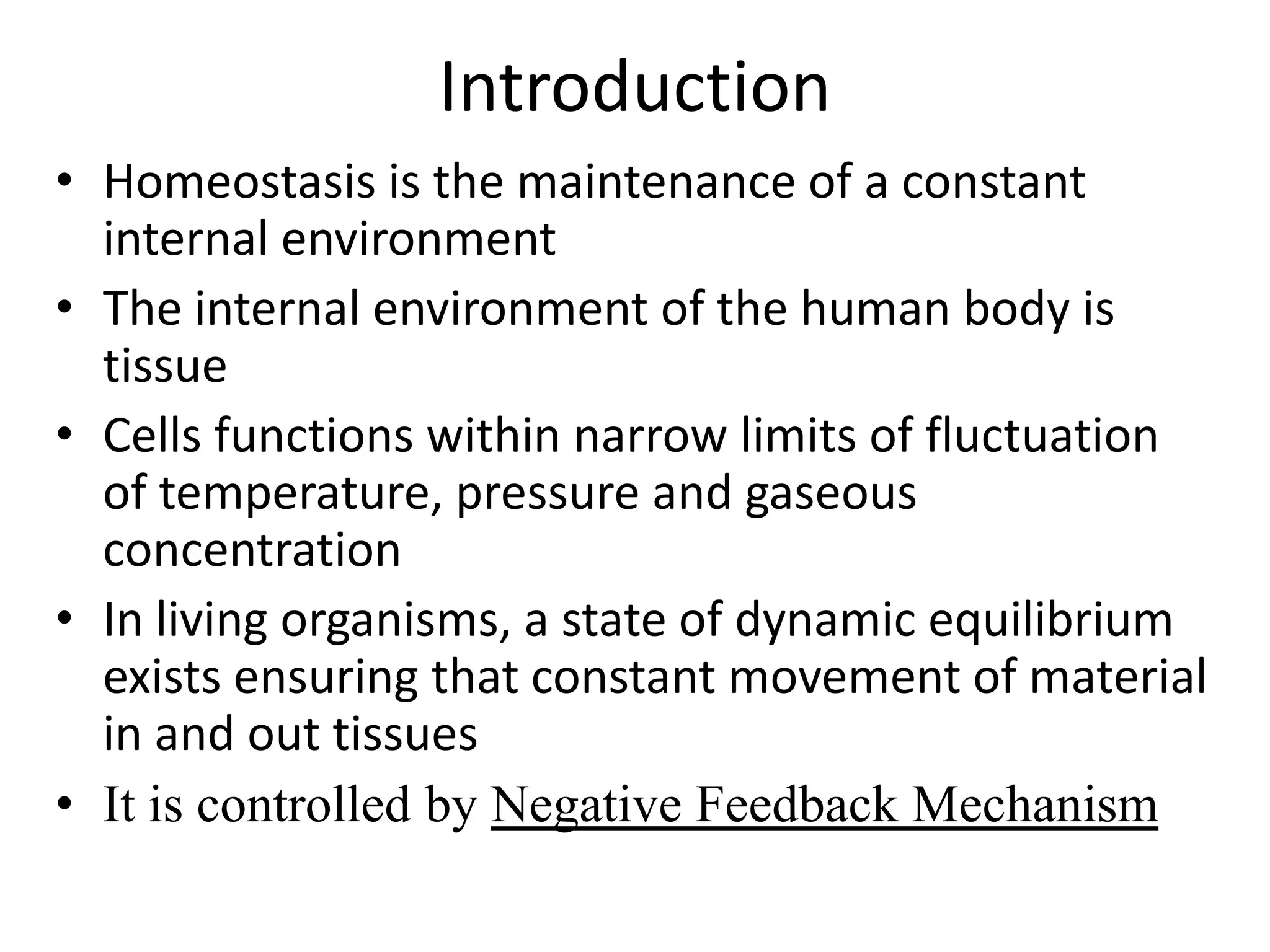Homeostasis | PPTX