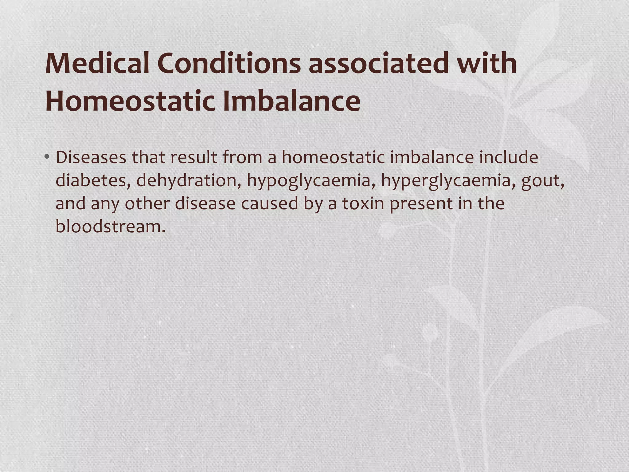 Homeostasis (Biology Project) | PPTX
