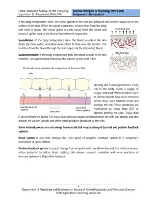 Homeostasis | PDF