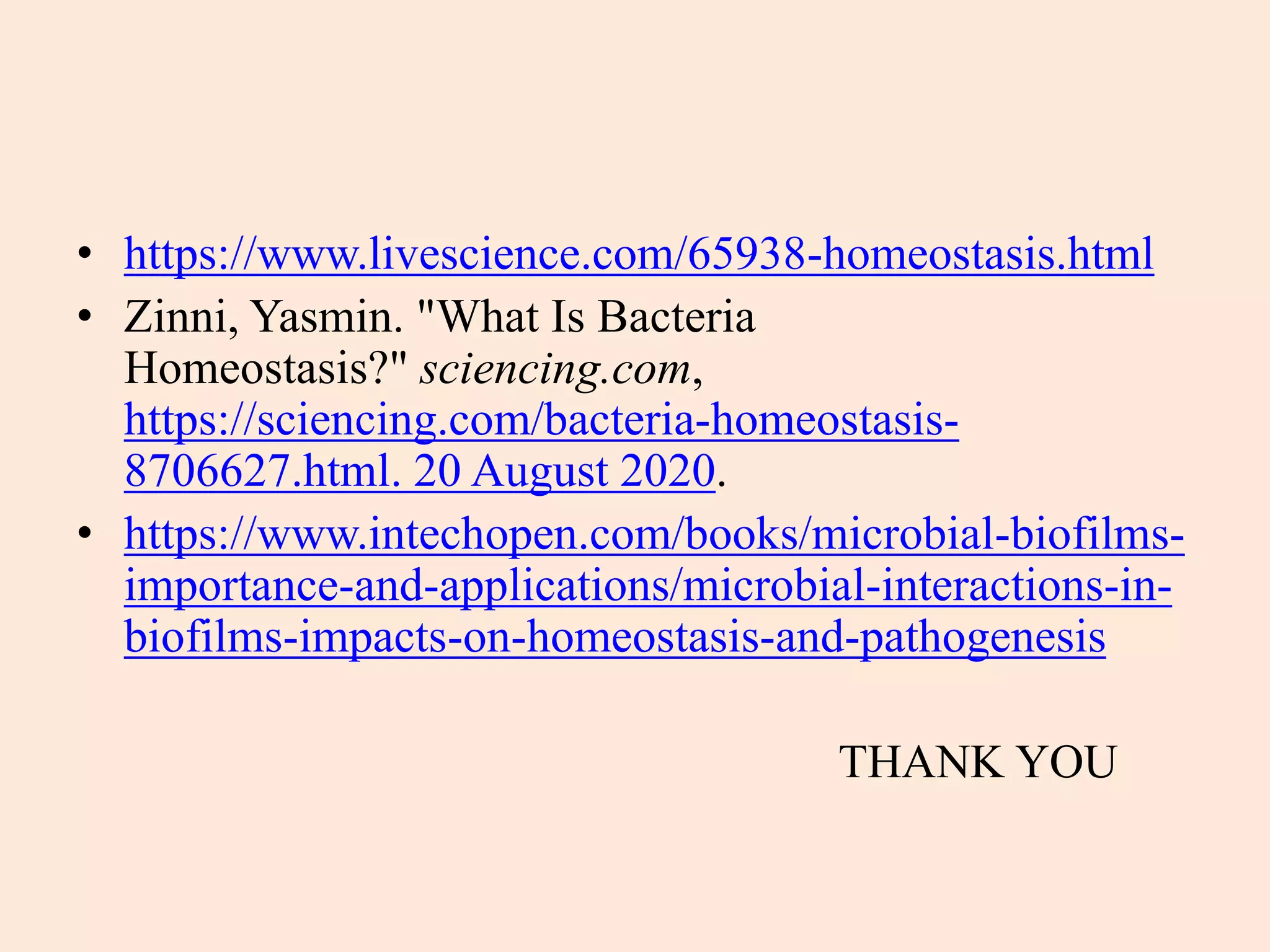 Homeostasis- Microbial ecology | PPTX