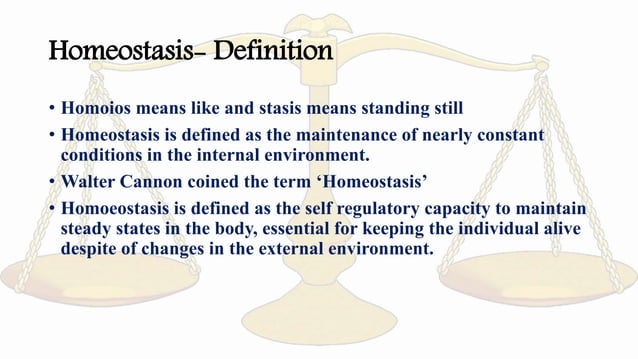 Homeostasis I Negative and Positive Feedback Mechanism I Feedforward ...