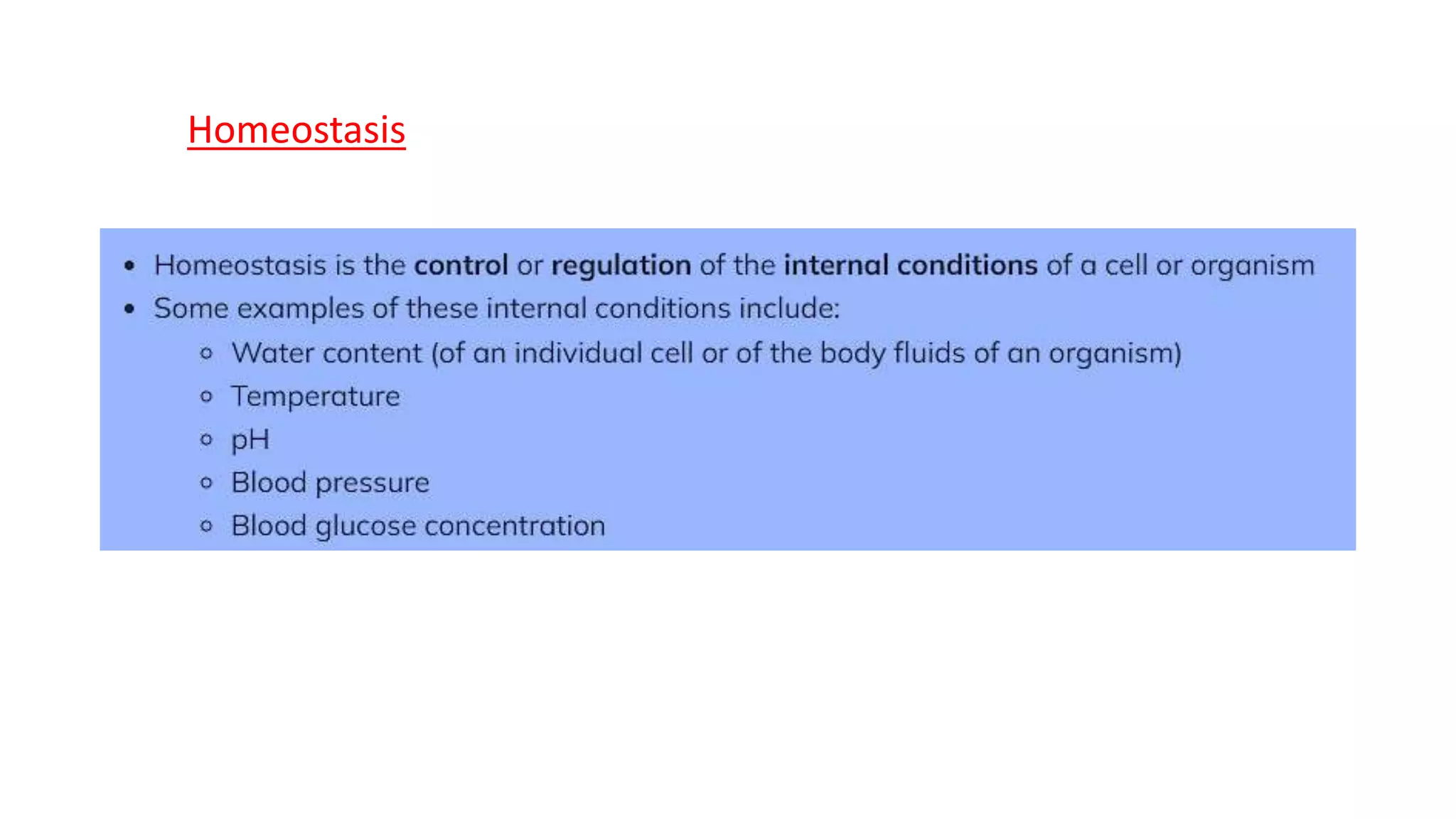 homeostasis.pptx | Skin and Dermatology | Diseases and Conditions