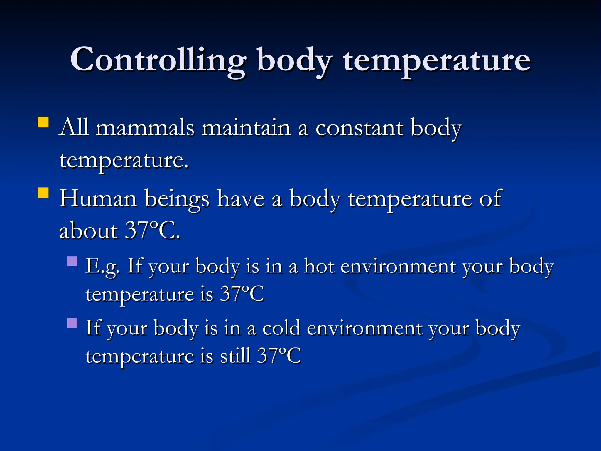 Homeostasis presentation and feedback loops | PPT