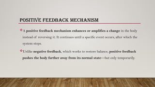 Homeostasis and feedback mechanism with their types-B.Pharmacy 1st year ...