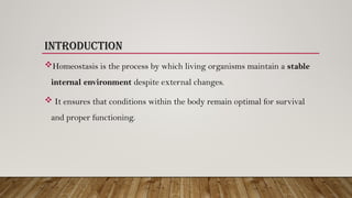 Homeostasis and feedback mechanism with their types-B.Pharmacy 1st year ...