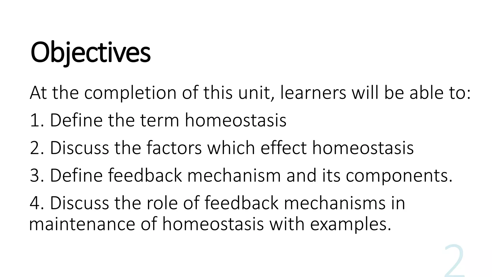 Homeostasis & Adaptation | PPTX