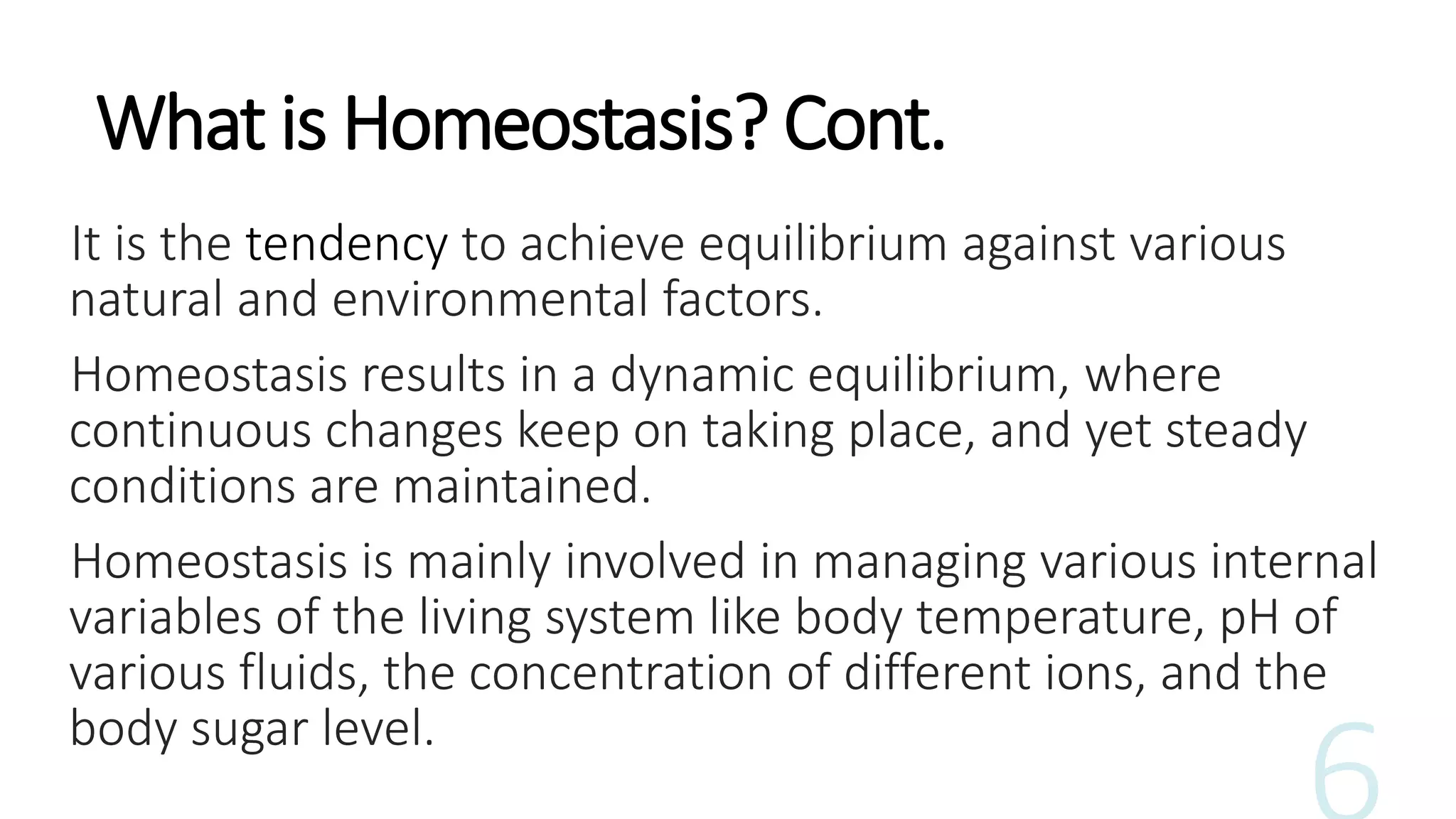 Homeostasis & Adaptation | PPTX