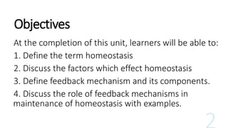 Homeostasis & Adaptation | PPTX